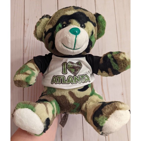 Plushology | Toys | Cameo I Love Atlanta Teddy Bear | Poshmark